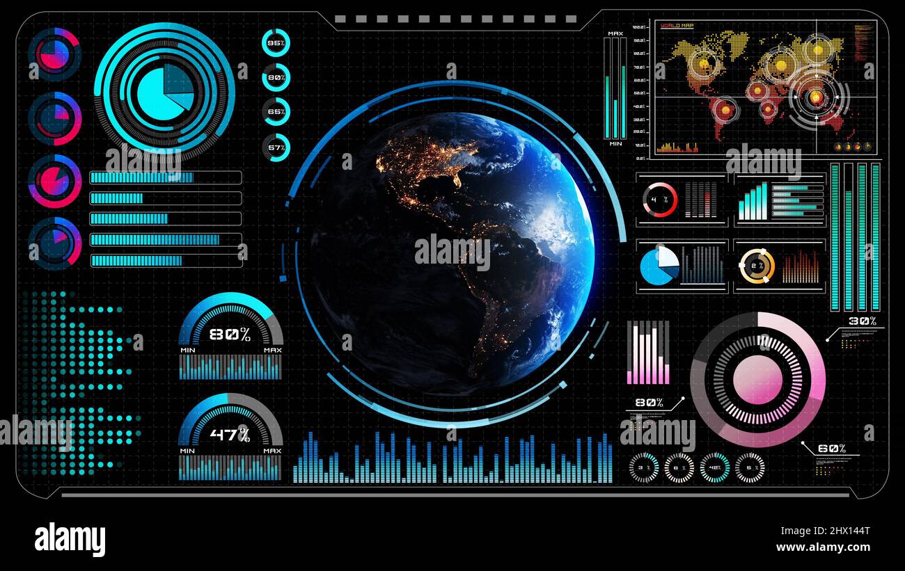 Futuristic Computer Screen Hd