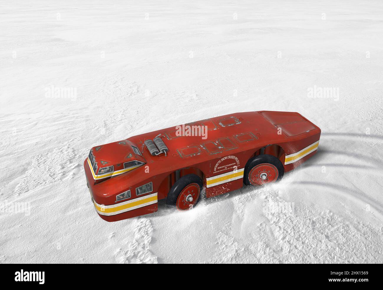 Antarctic Snow Cruiser, illustration Stock Photo - Alamy