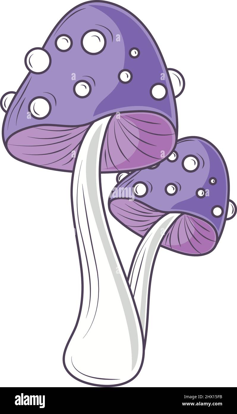 Fantasy magic toxic purple Stock Vector Images - Alamy