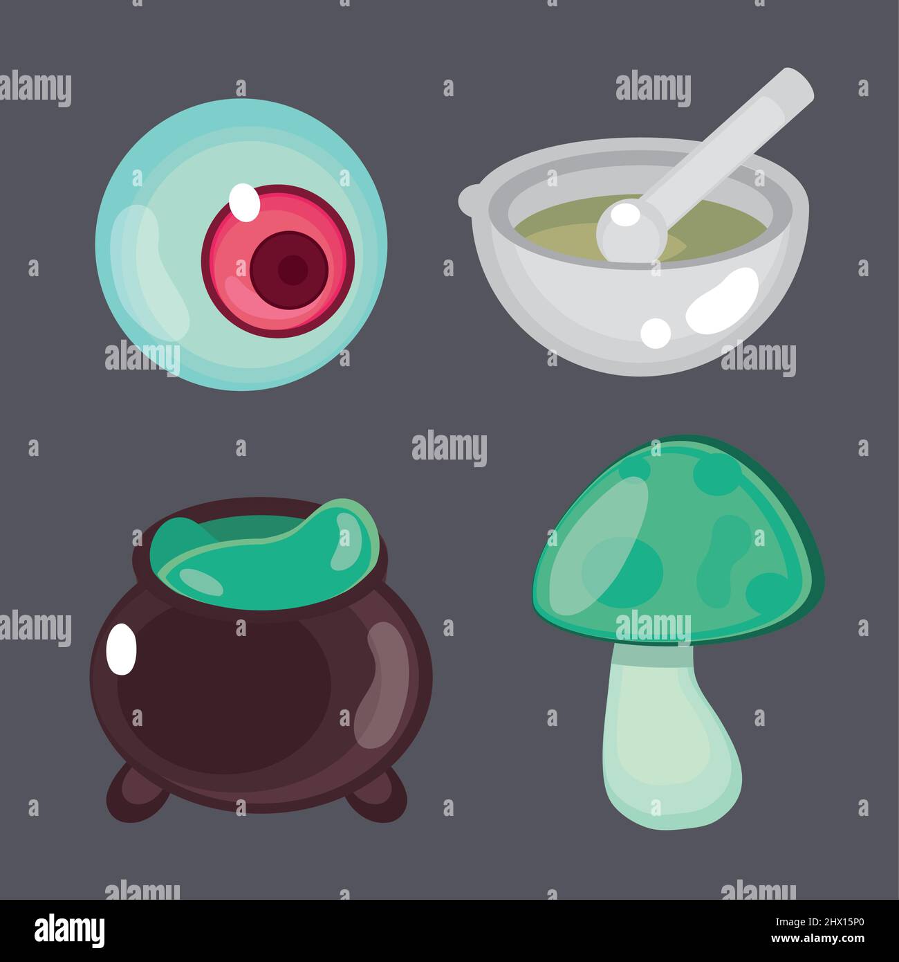 magical occultism icons Stock Vector Image & Art - Alamy