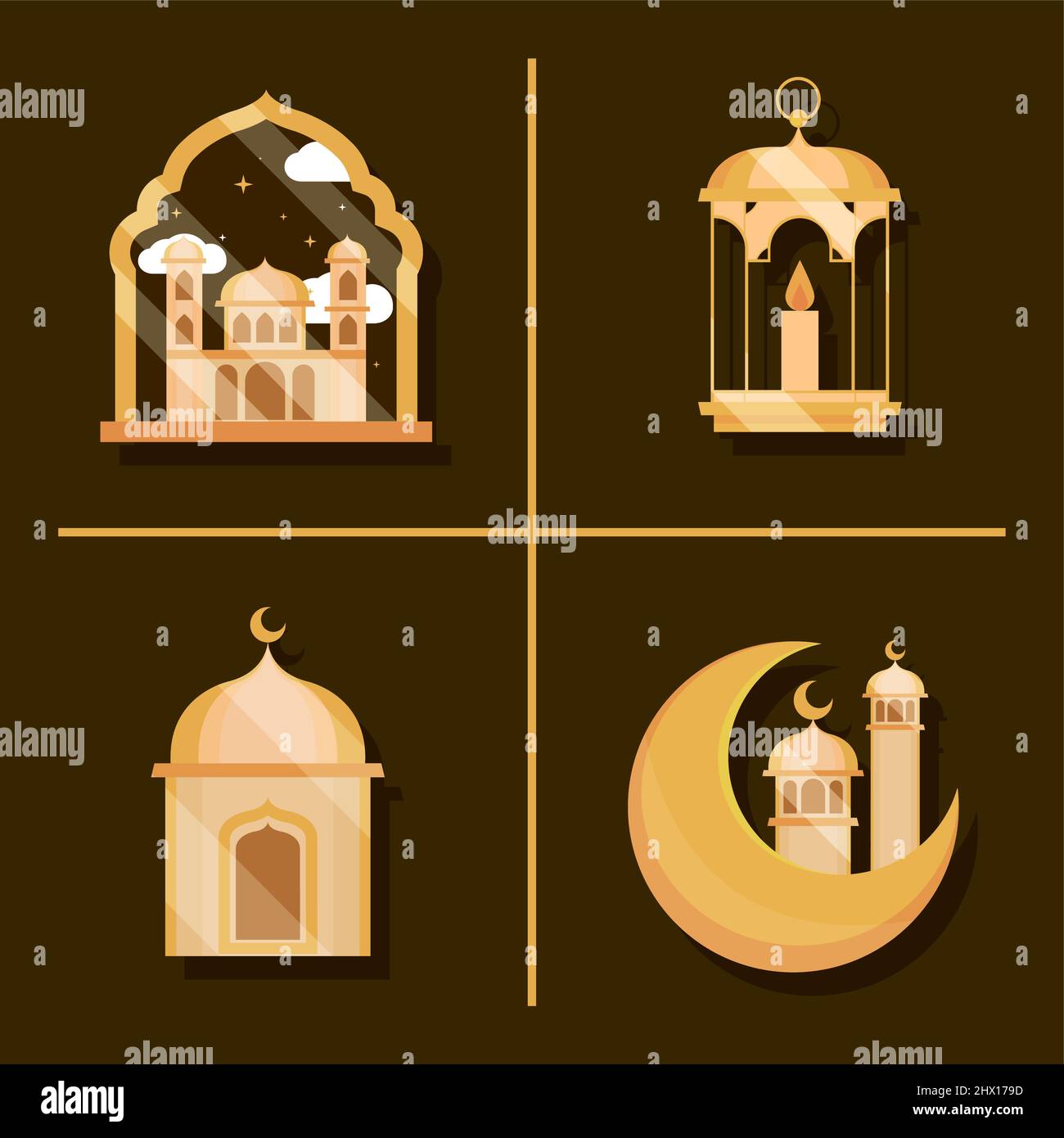 Eid mubarak day Stock Vector Images - Alamy