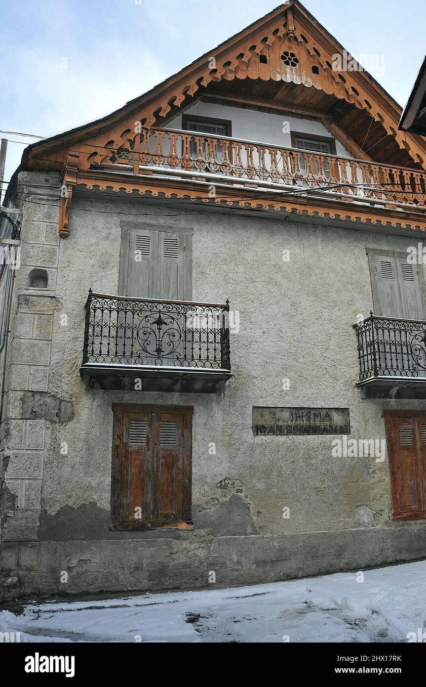 Old town in salardu hi-res stock photography and images - Alamy