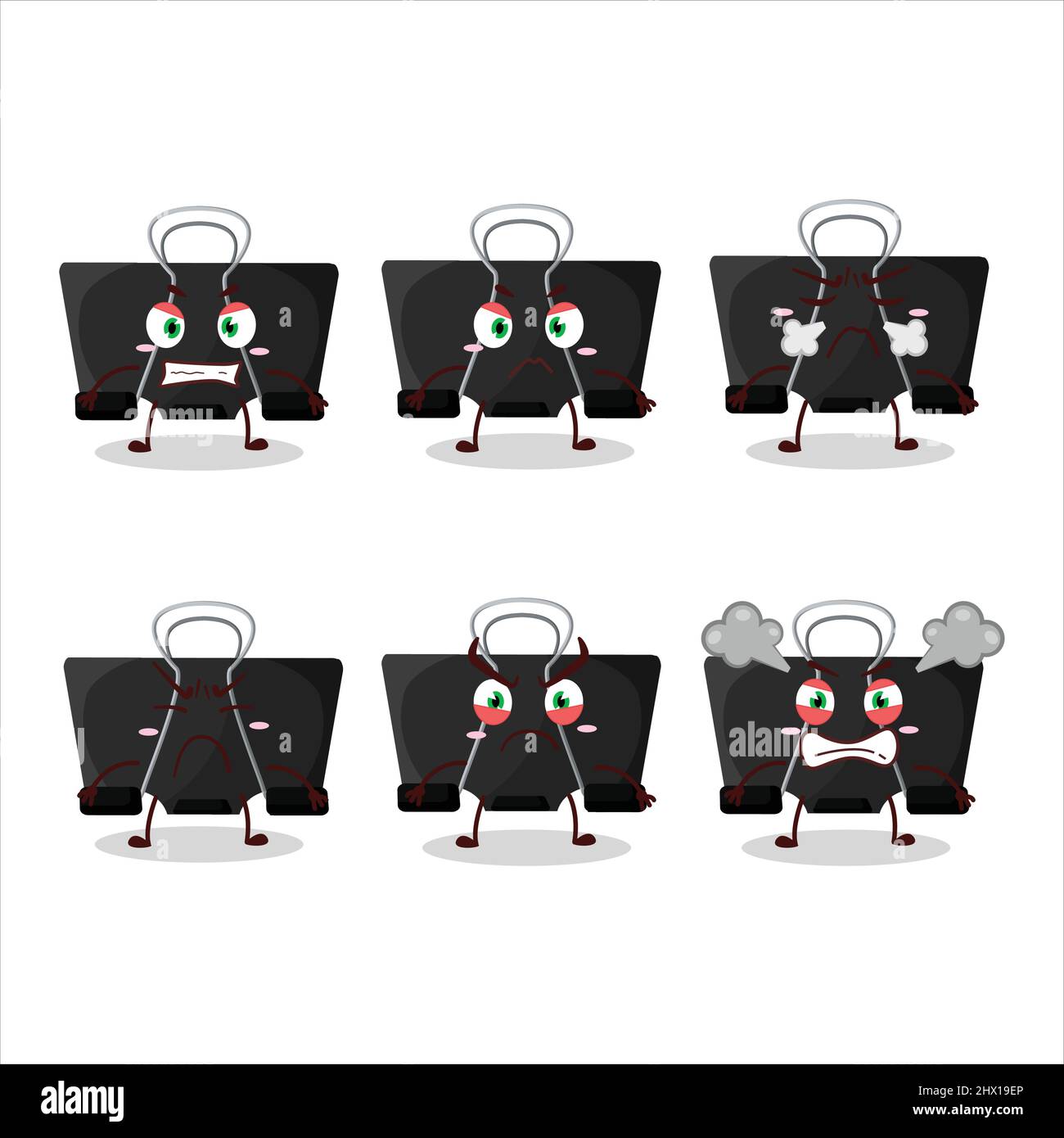 Paperclip binderclip vector vectors hi-res stock photography and images ...