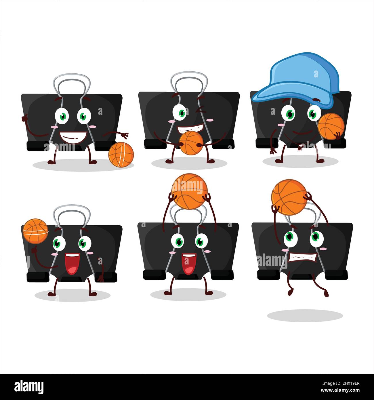 Paperclip binderclip vector vectors hi-res stock photography and images ...