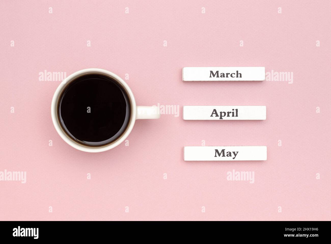 Months march hi-res stock photography and images - Alamy