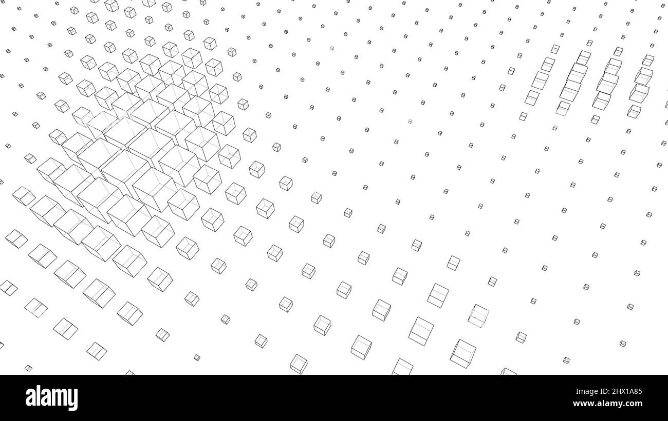 Vector abstract boxes background Stock Vector Image & Art - Alamy