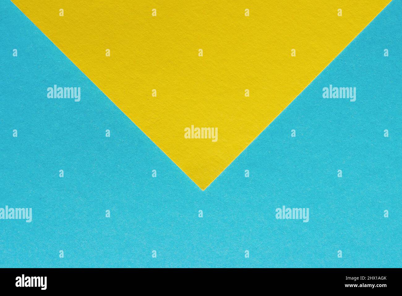 abstract blue and yellow paper background, geometric pattern, texture ...