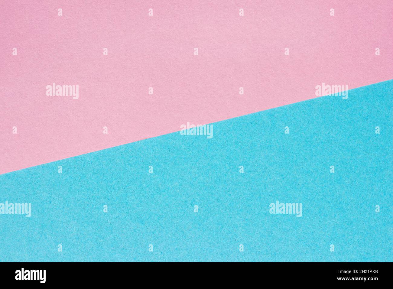 abstract pink and blue paper background, divided diagonally, texture ...