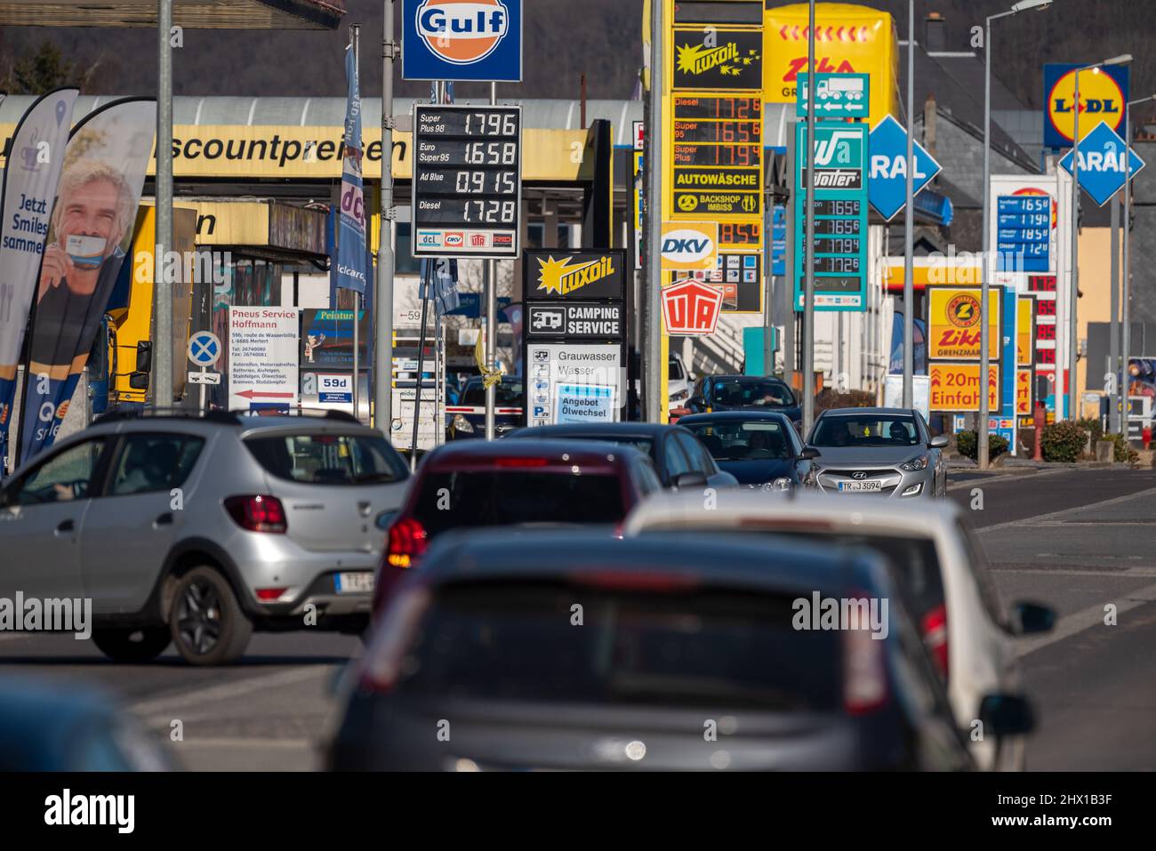 Luxembourg gas hi-res stock photography and images - Alamy