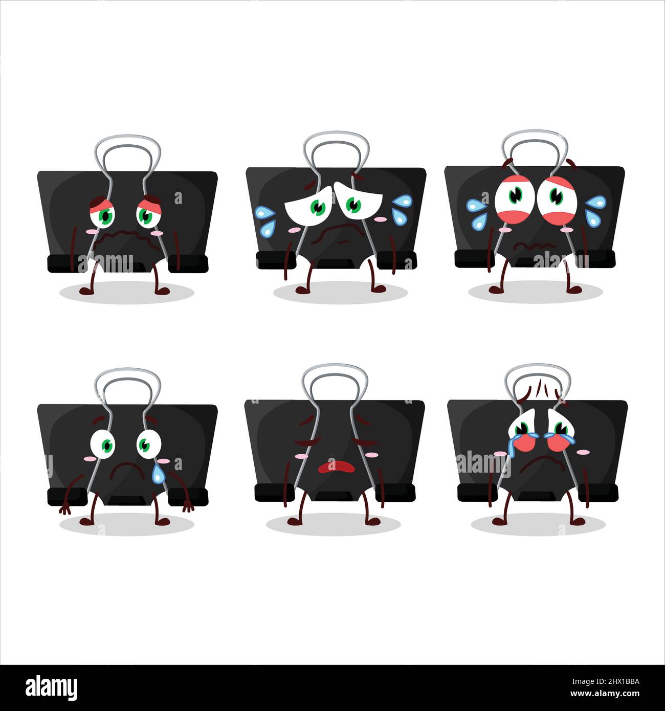 Paperclip binderclip vector vectors hi-res stock photography and images ...