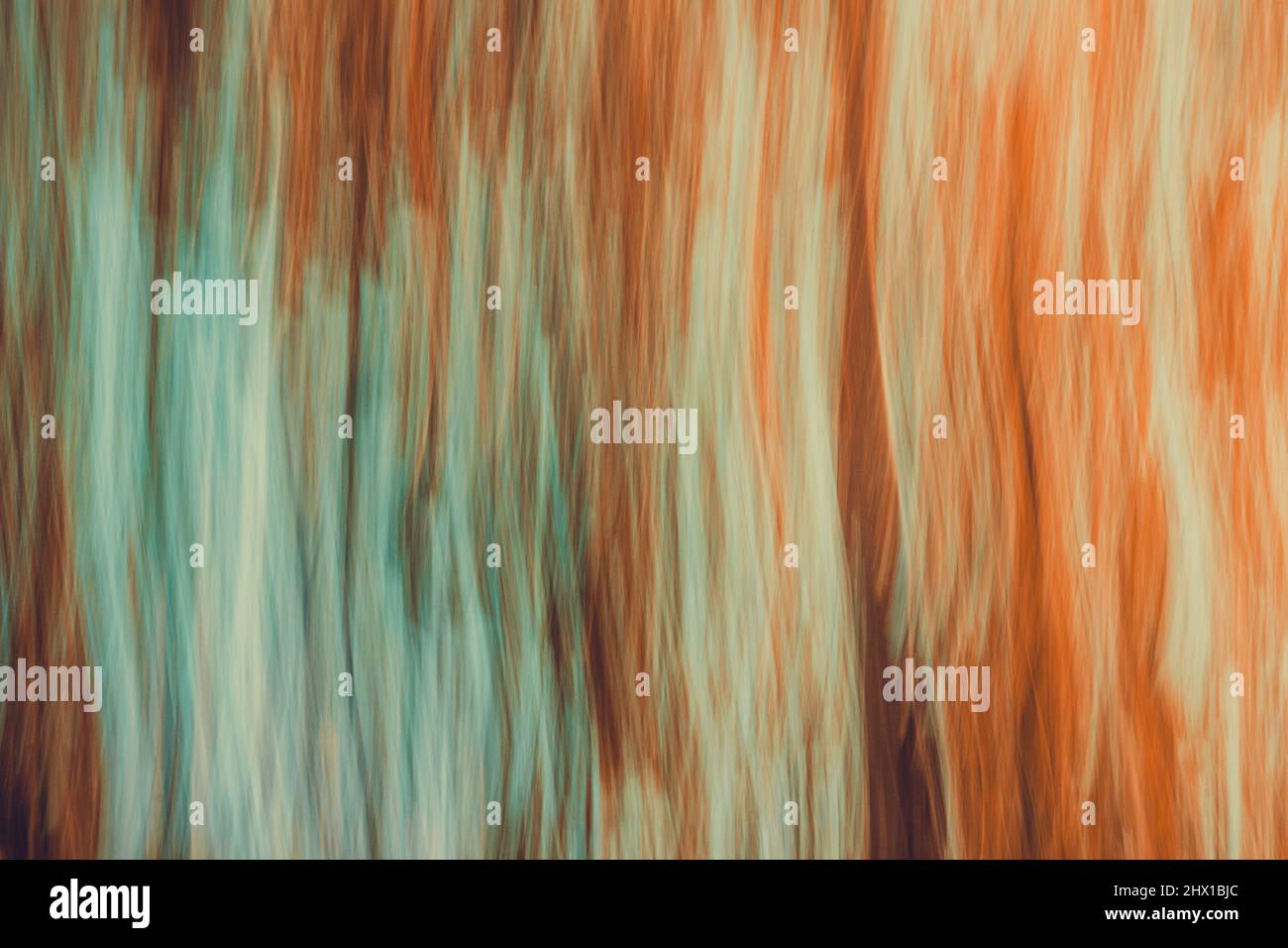 Abstract blurred landscape with movement effect. Background with ...