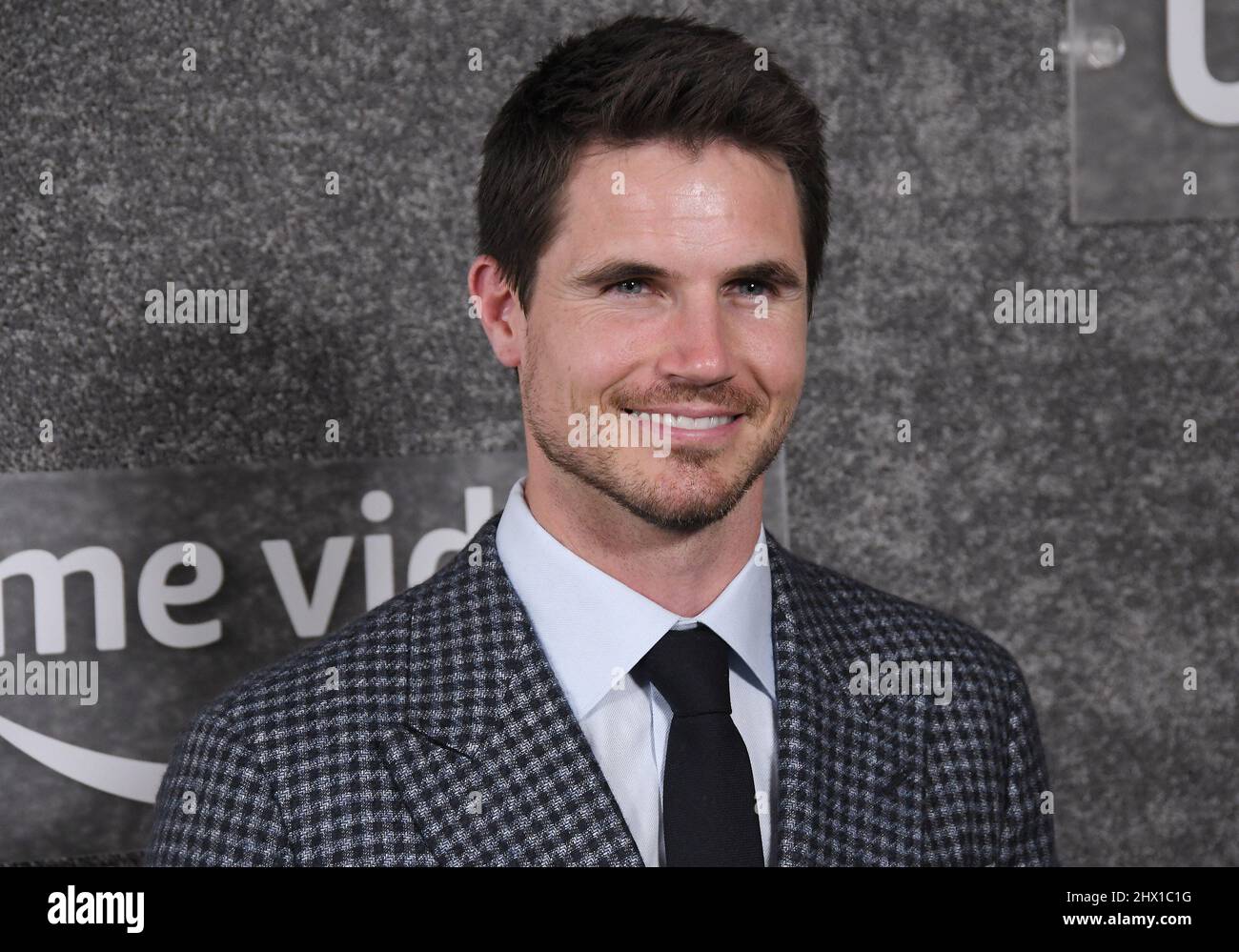 Los Angeles, USA. 08th Mar, 2022. Robbie Amell arrives at Amazon Prime ...