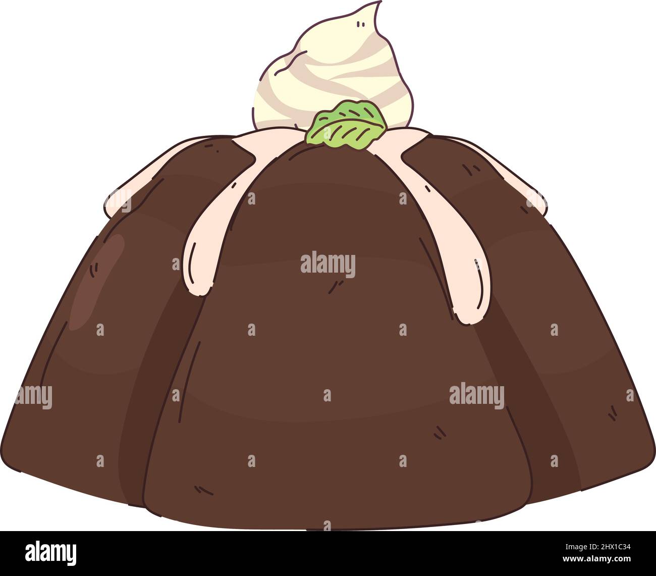 dessert cake cartoon Stock Vector Image & Art - Alamy