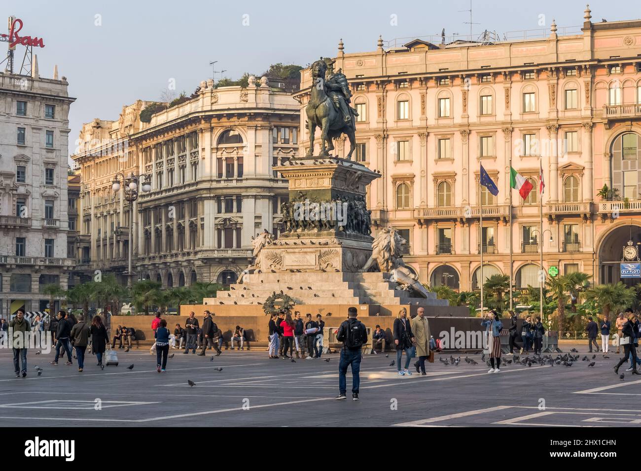 Architectural detail of the Piazza del Duomo (Cathedral Square), the ...