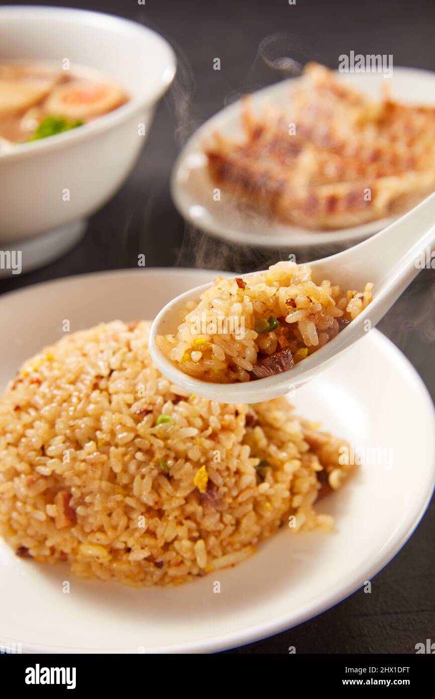 Fried Rice Set Meal Stock Photo - Alamy