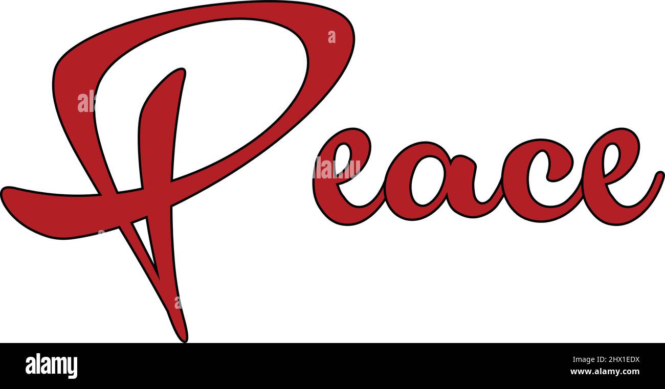 Retro peace sign american flag Stock Vector Images - Alamy