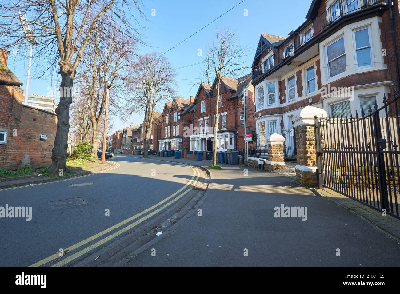 Urban scene in Nottingham, UK Stock Photo - Alamy