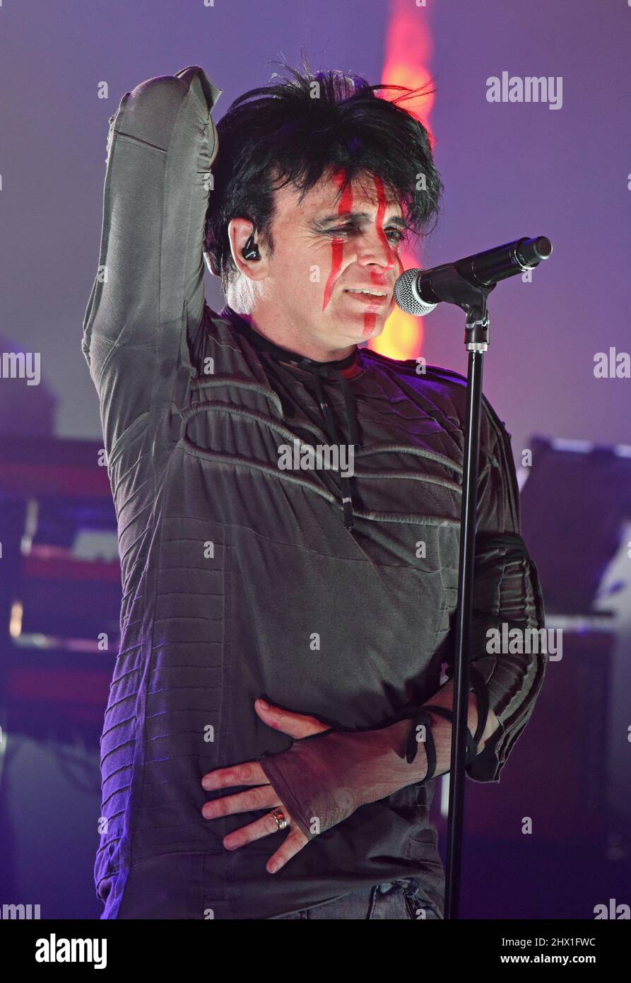 Atlanta, GA, USA. 8th Mar, 2022. Gary Numan on stage for Gary Numan in ...