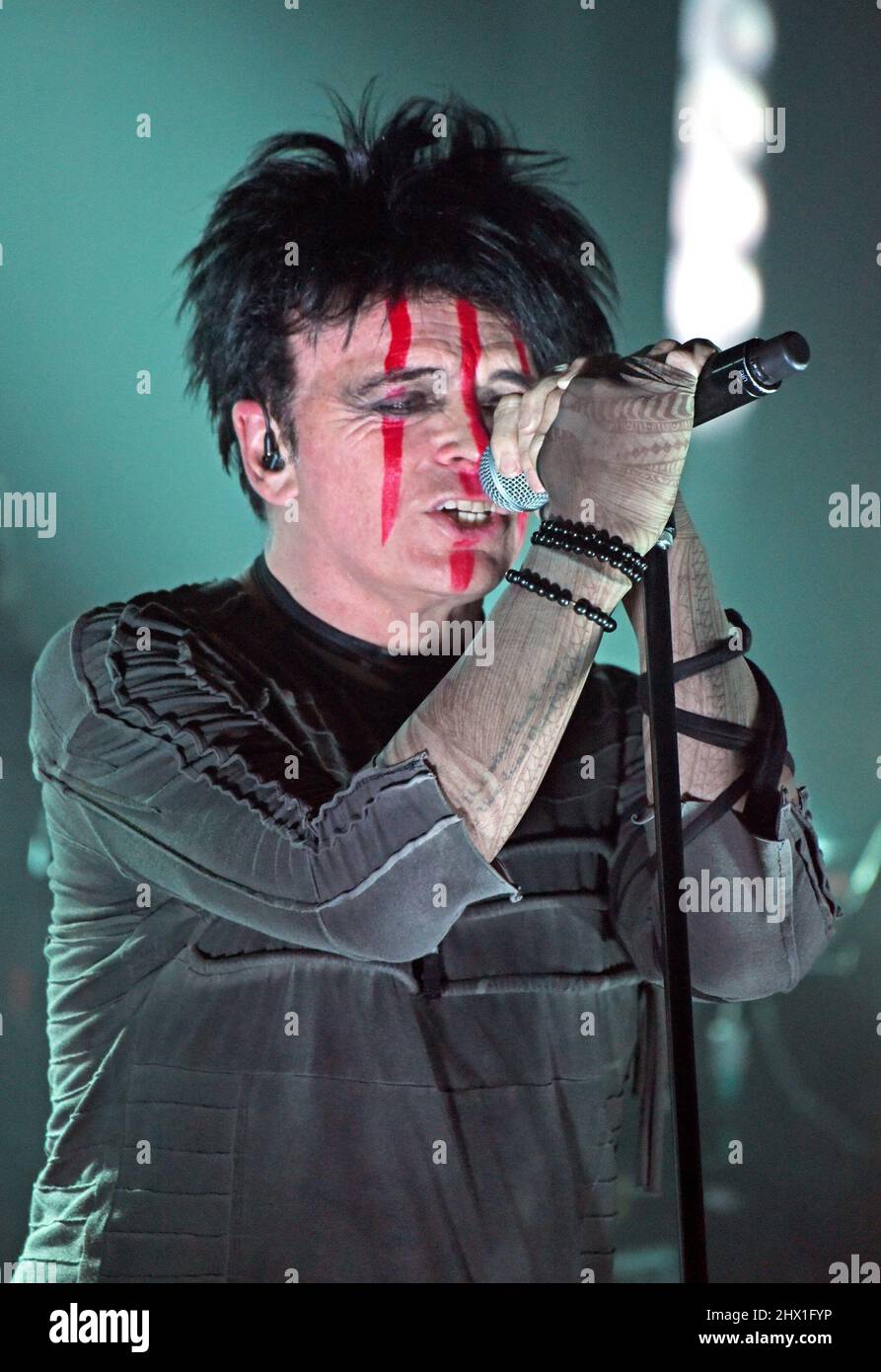 Atlanta, GA, USA. 8th Mar, 2022. Gary Numan on stage for Gary Numan in ...