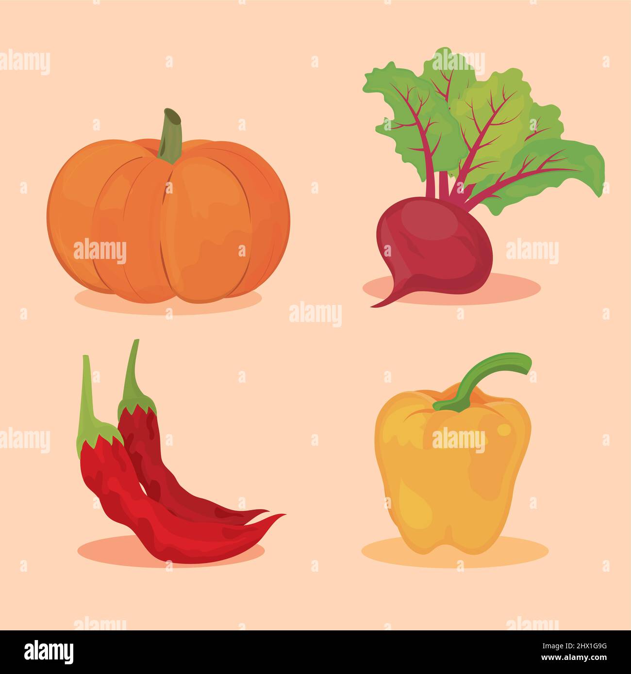 vegetables icon set Stock Vector Image & Art - Alamy