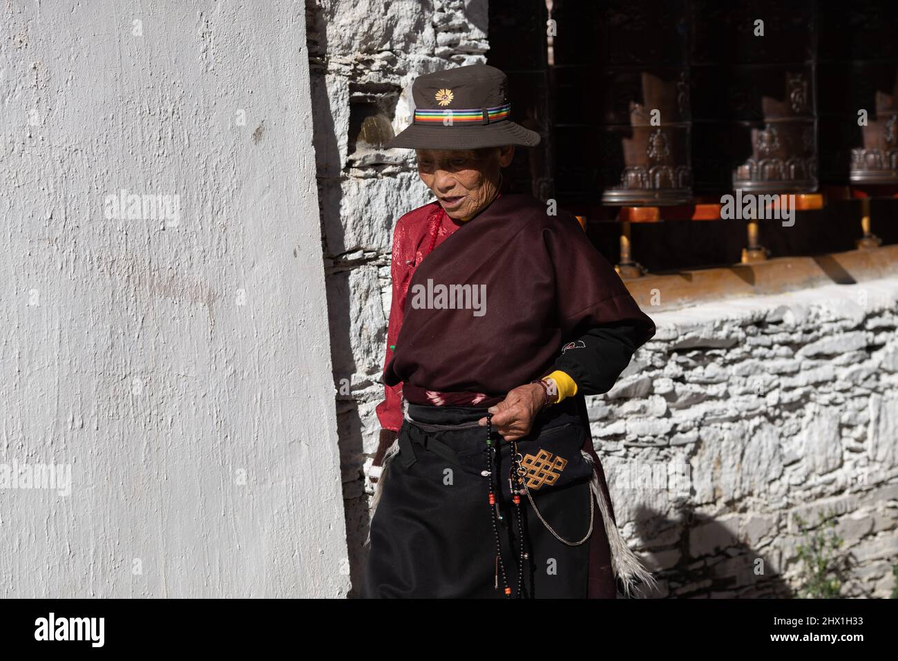 24 Dec 2021, Litang country of Sichuan, China: An ancient religion of ...