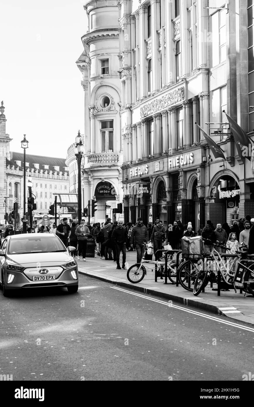 London Streets of the West End Stock Photo - Alamy