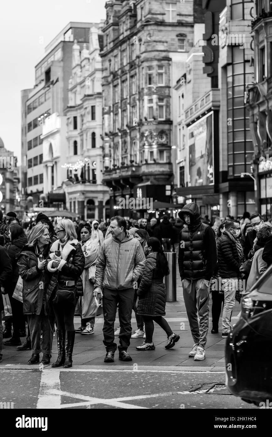 London Streets of the West End Stock Photo - Alamy