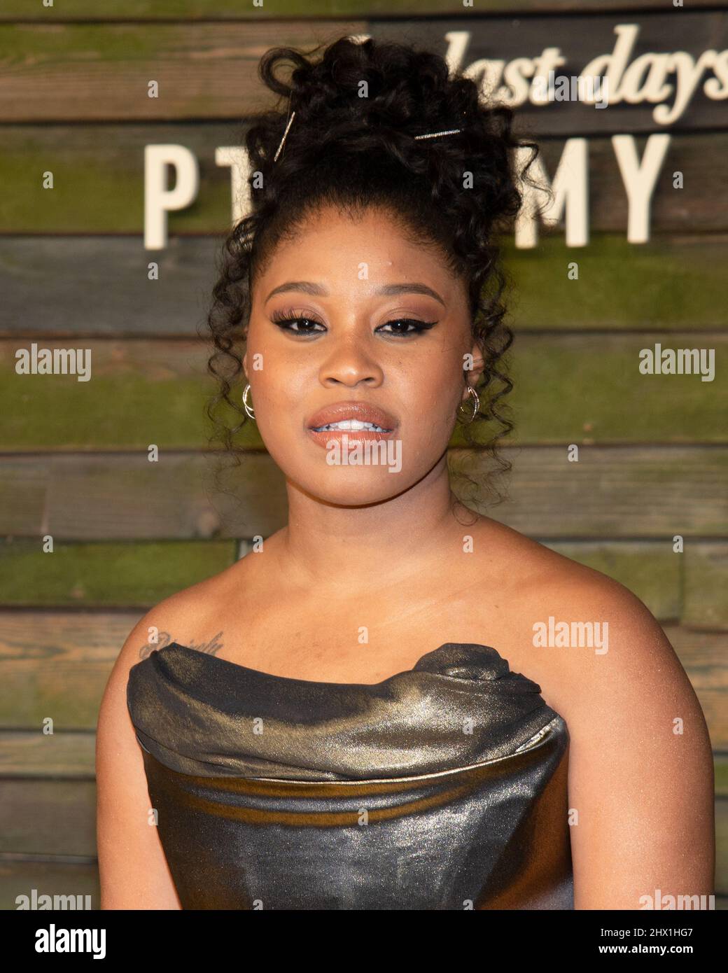 07 March 2022 - Los Angeles, California - Dominique Fishback. Premiere ...