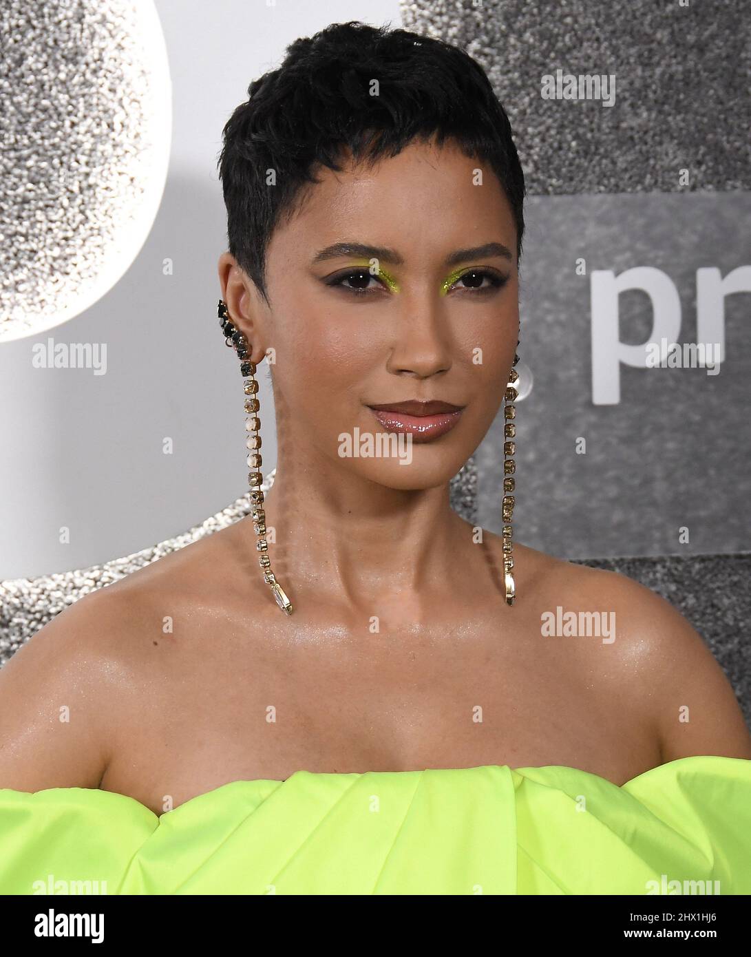 West Hollywood, CA, US, March 8, 2022. Andy Allo arrives at Amazon ...