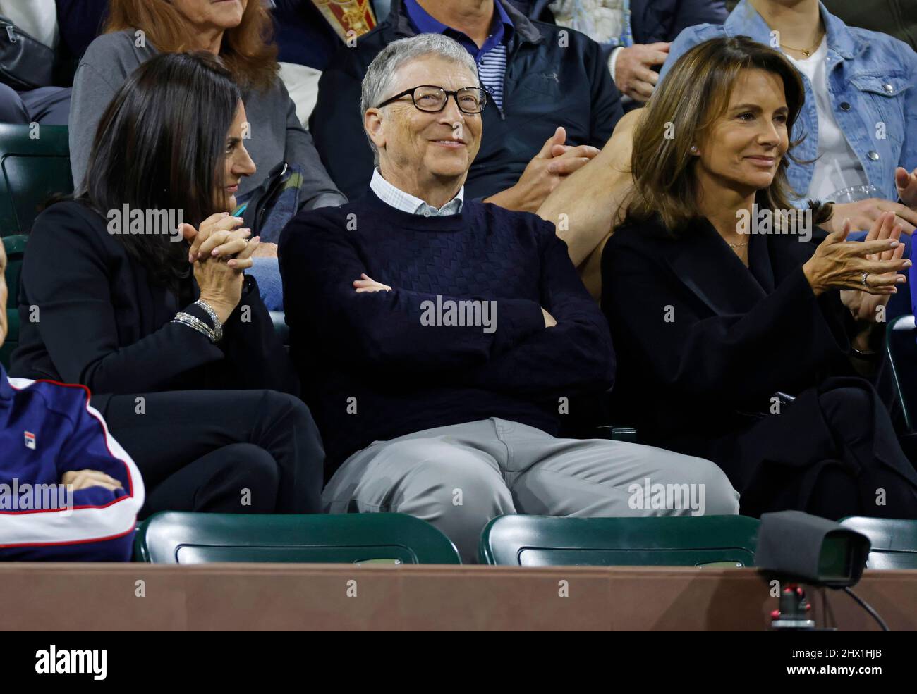 Indian Wells, California. US, March 08, 2022 Microsoft founder Bill ...