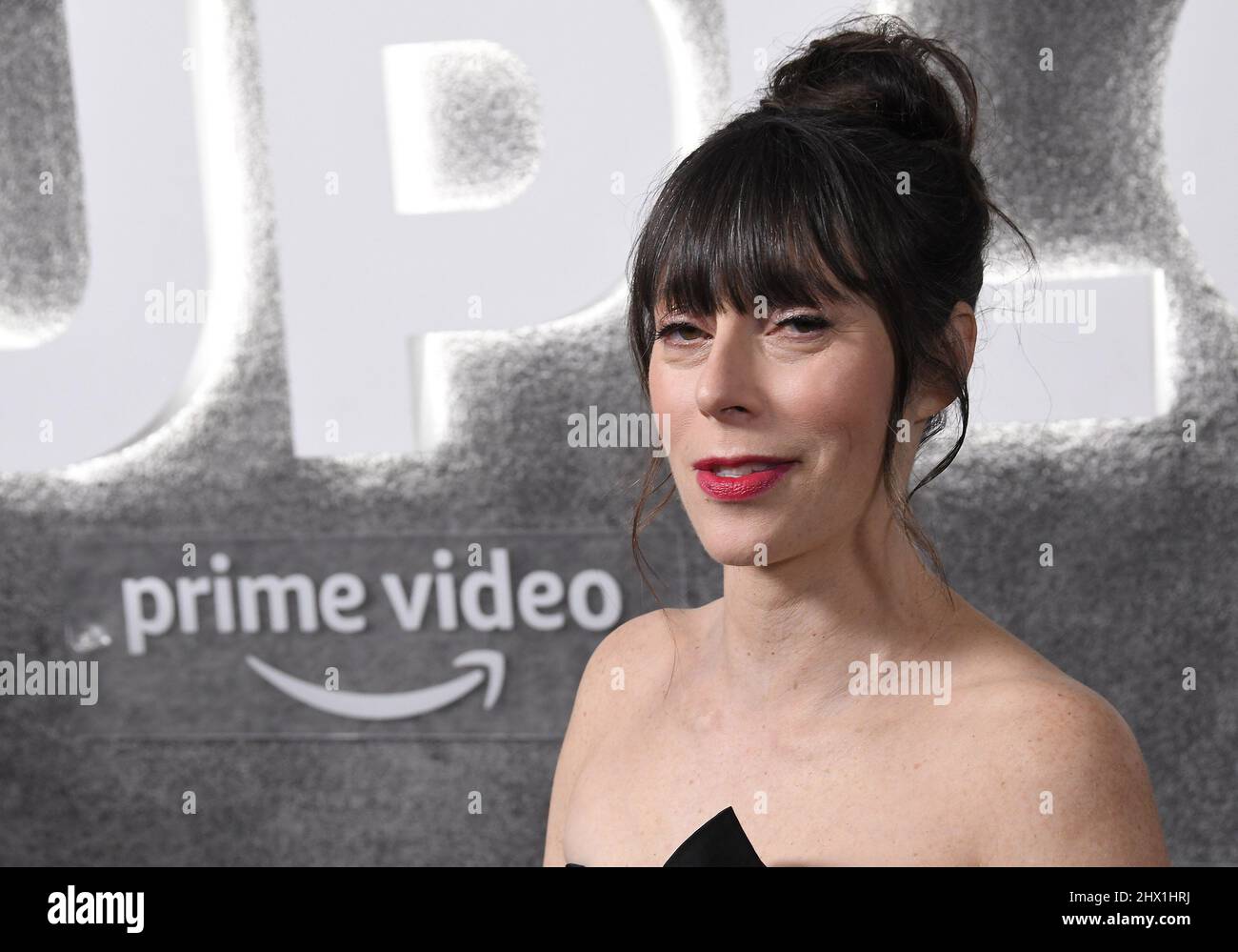Los Angeles, USA. 08th Mar, 2022. Andrea Rosen arrives at Amazon Prime ...