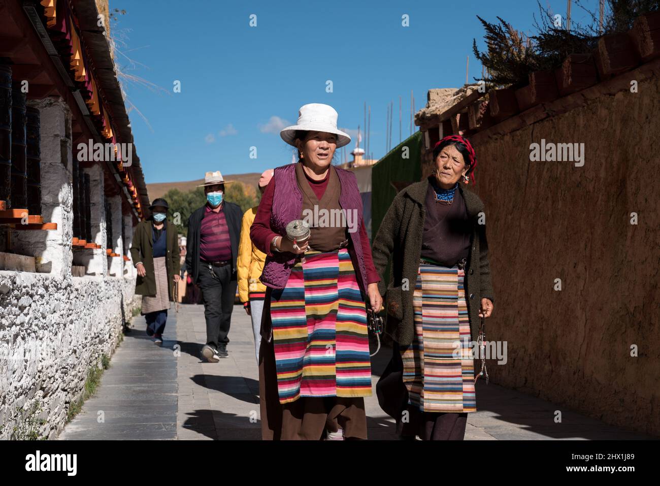 27 Dec 2021 Country of Litang Sichuan, China: An ancient religion of ...