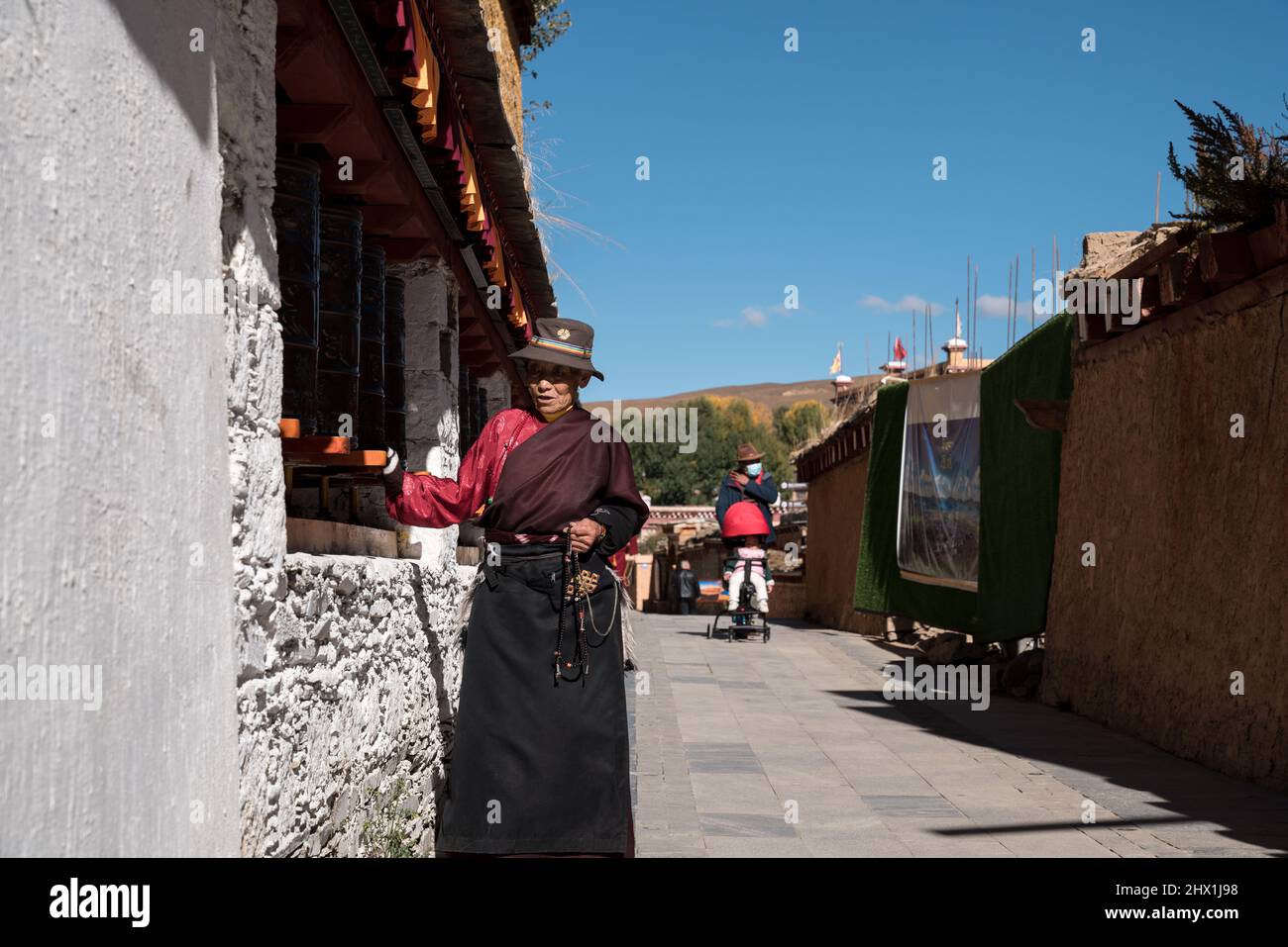 27 Dec 2021 Country of Litang Sichuan, China: An ancient religion of ...