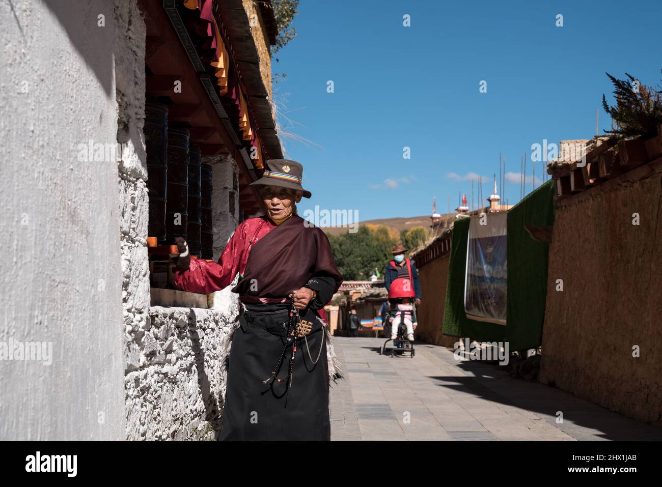 27 Dec 2021 Country of Litang Sichuan, China: An ancient religion of ...