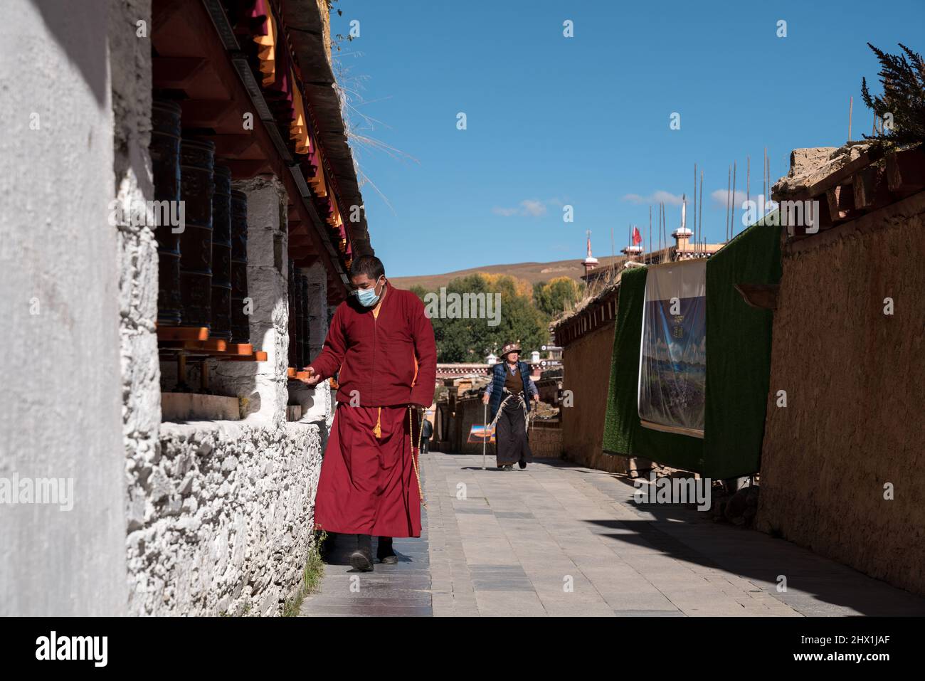 27 Dec 2021 Country of Litang Sichuan, China: An ancient religion of ...