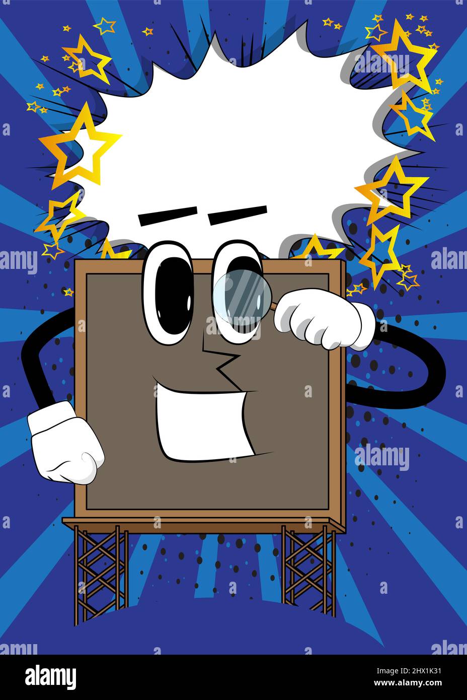 High magnification lens Stock Vector Images - Alamy