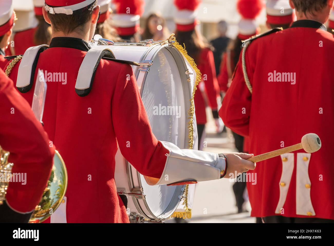 Parade for the 28th of October in Greece celebrating the "OXI" day ...