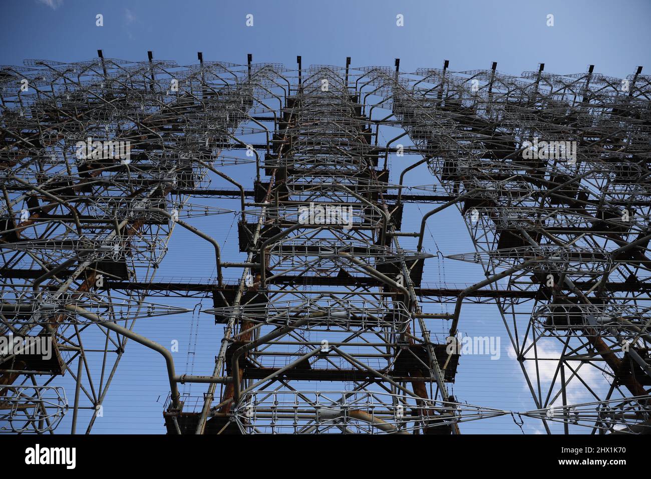 Duga Radar in Chernobyl Exclusion Zone, Chernobyl, Ukraine Stock Photo ...