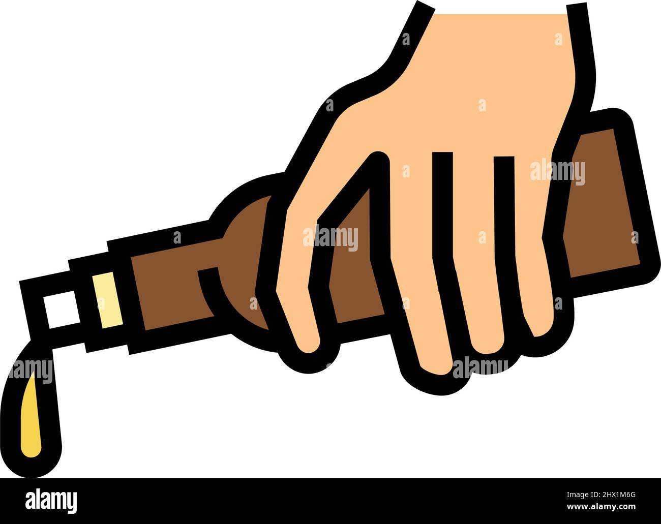 olive oil add color icon vector illustration Stock Vector Image & Art ...