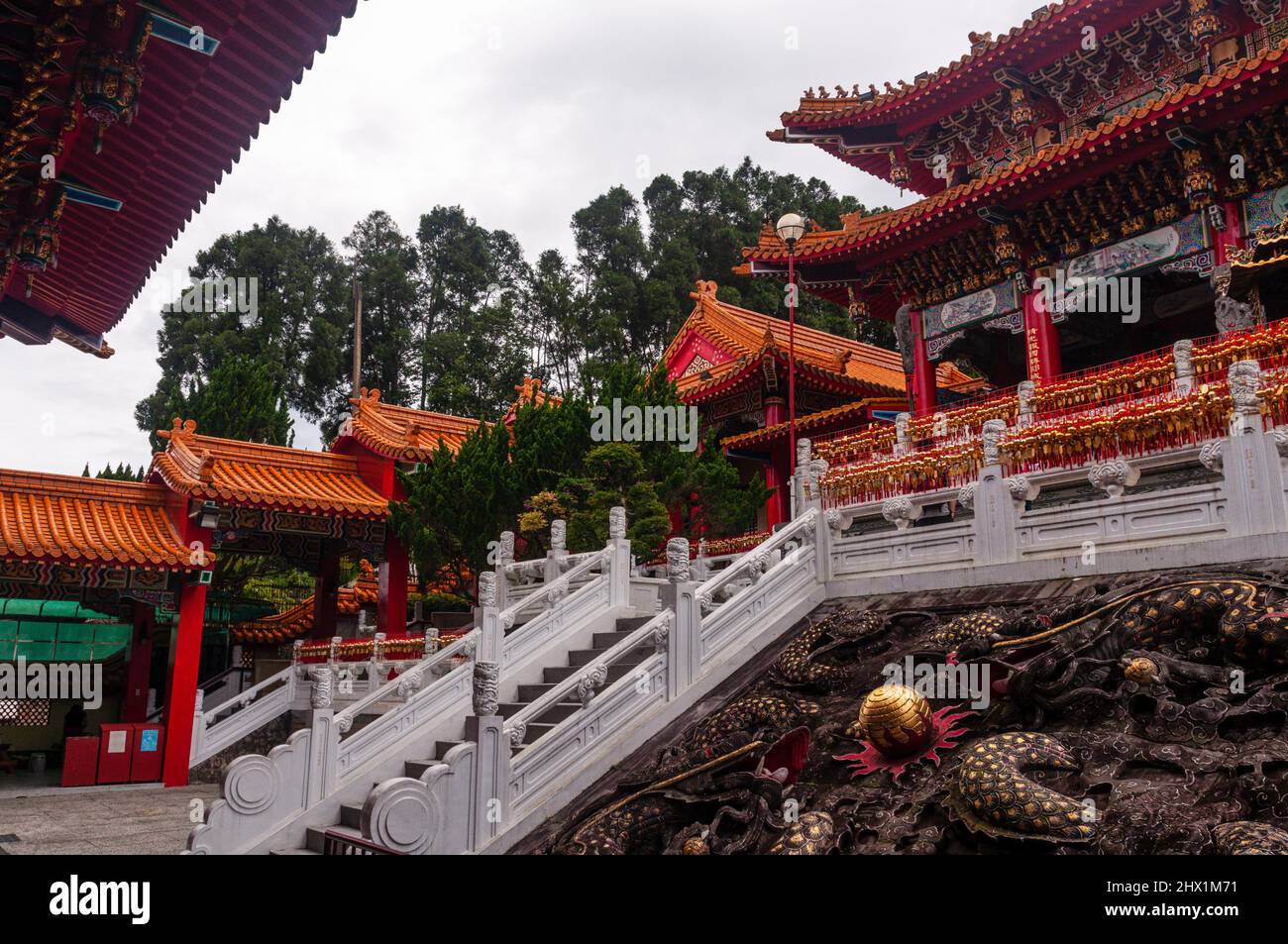 Wenwu Temple Sun Moon Lake in Taiwan Stock Photo - Alamy