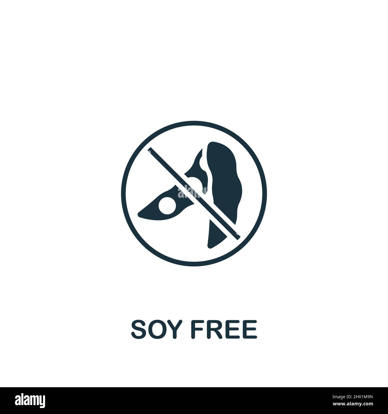 Soy free icon hi-res stock photography and images - Alamy
