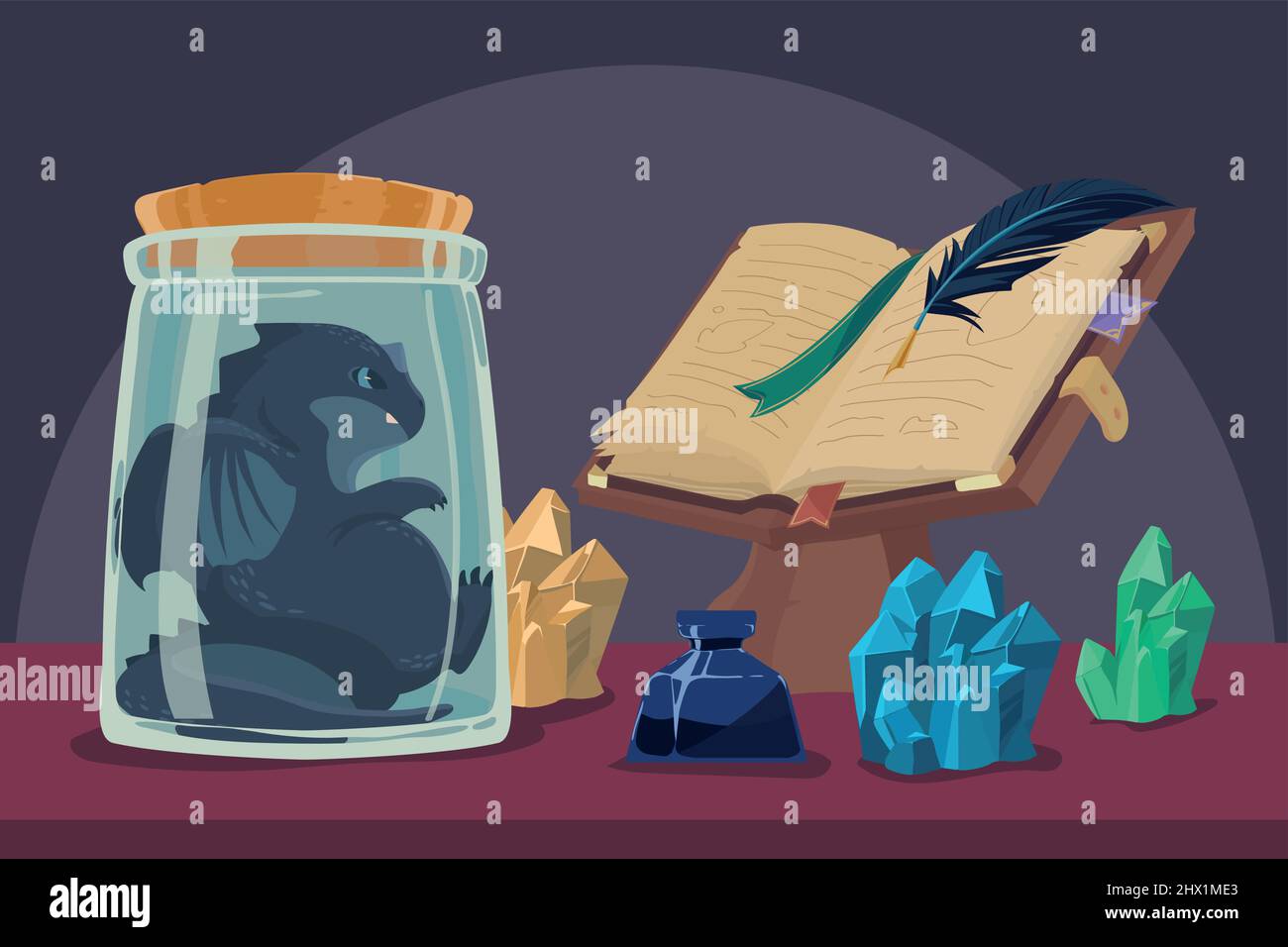 Mystical objects Stock Vector Images - Alamy