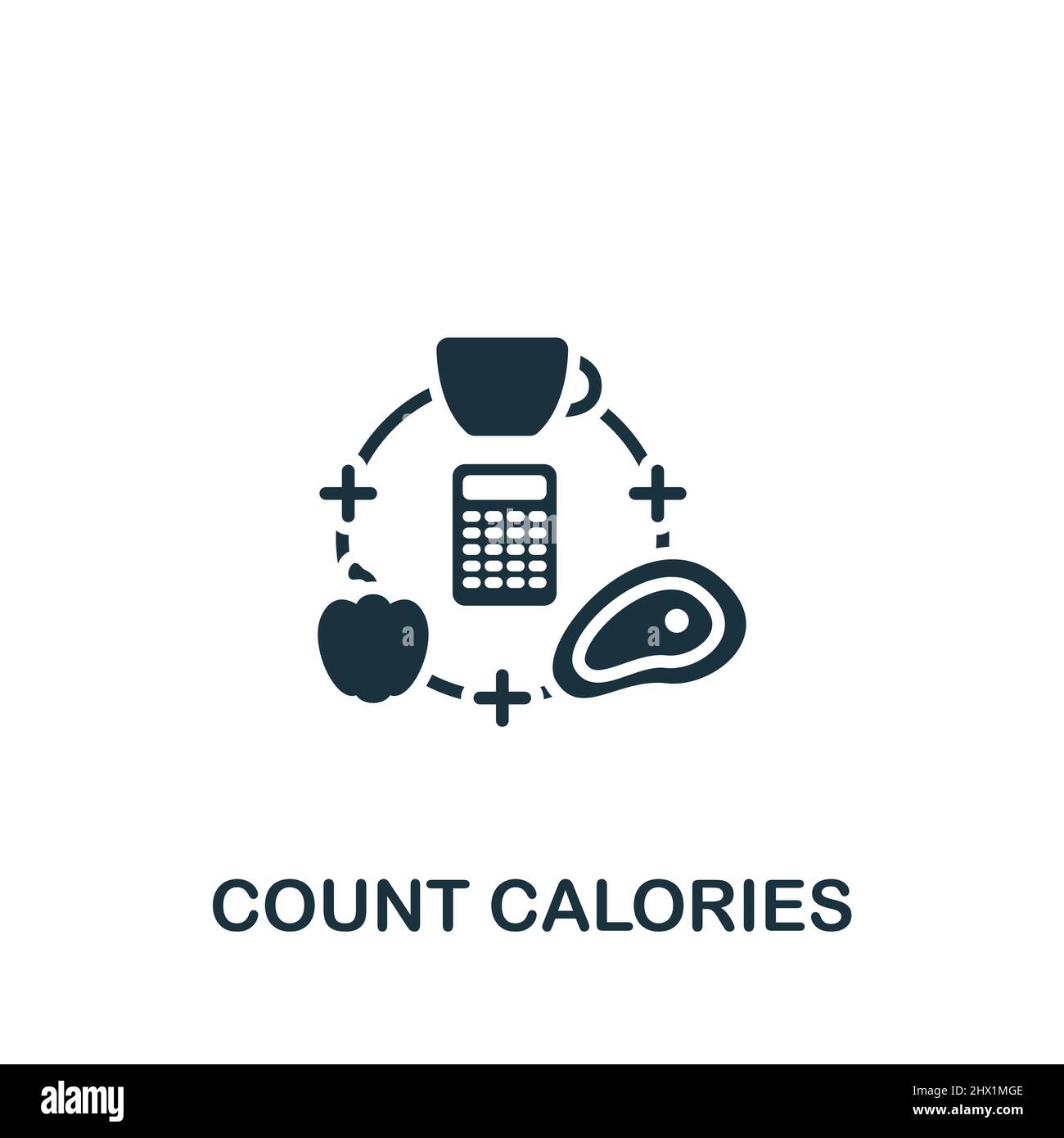 High calory Stock Vector Images - Alamy