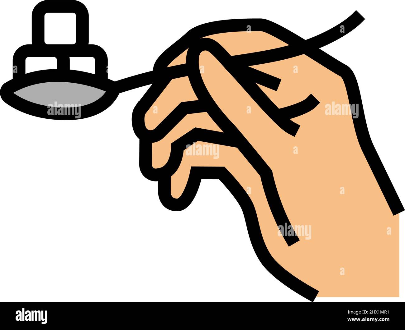 sugar add color icon vector illustration Stock Vector Image & Art - Alamy