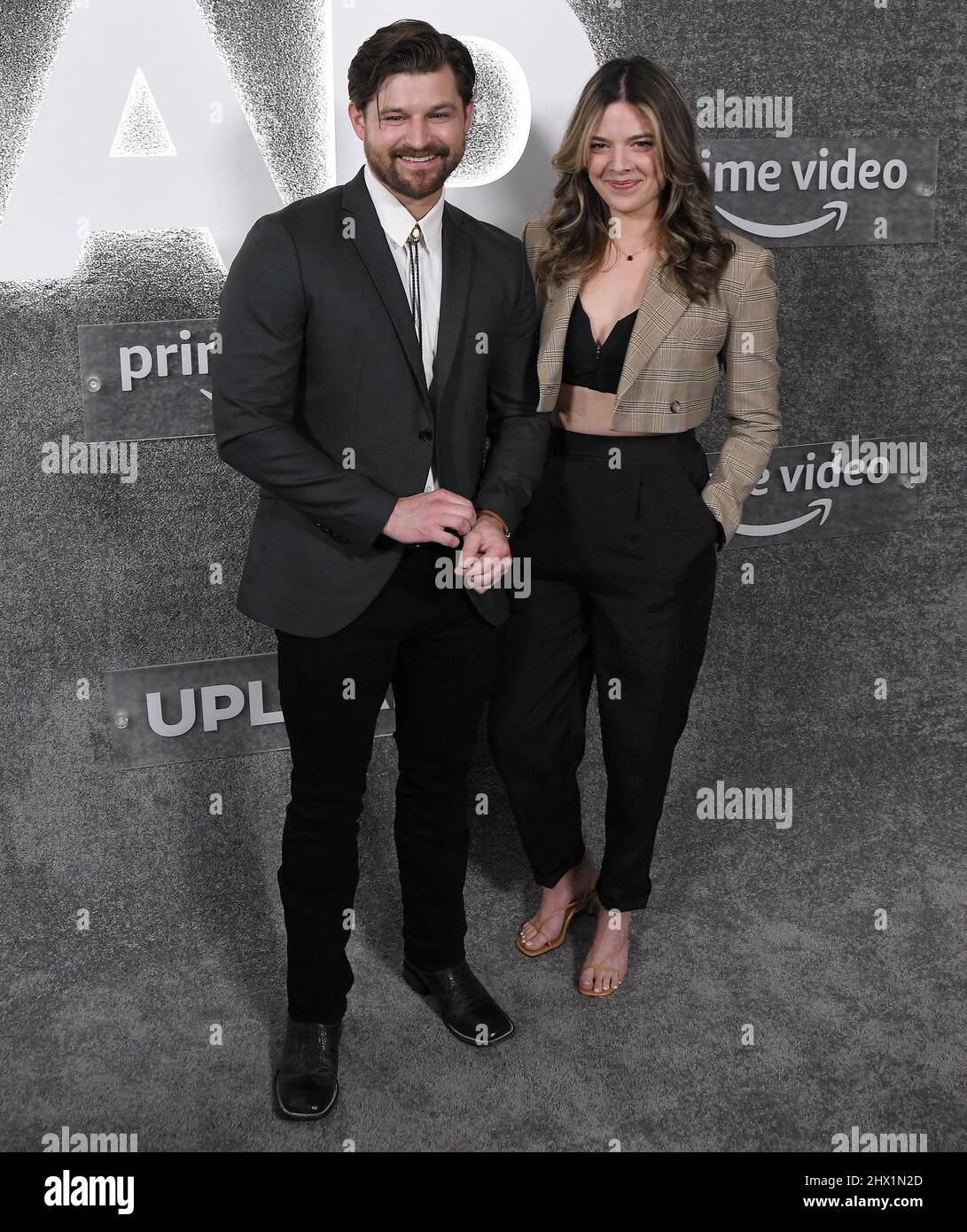 Los Angeles, USA. 08th Mar, 2022. (L-R) Kevin Bigley and Kate Cobb ...