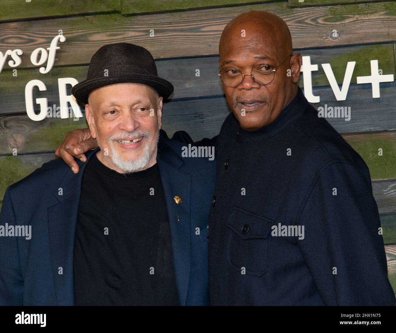 March 7, 2022, Westwood, California, USA: Walter Mosley and Samuel L ...