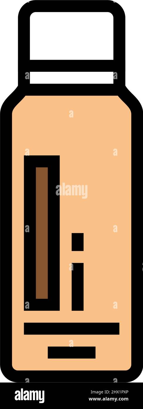 instant tan color icon vector illustration Stock Vector Image & Art - Alamy