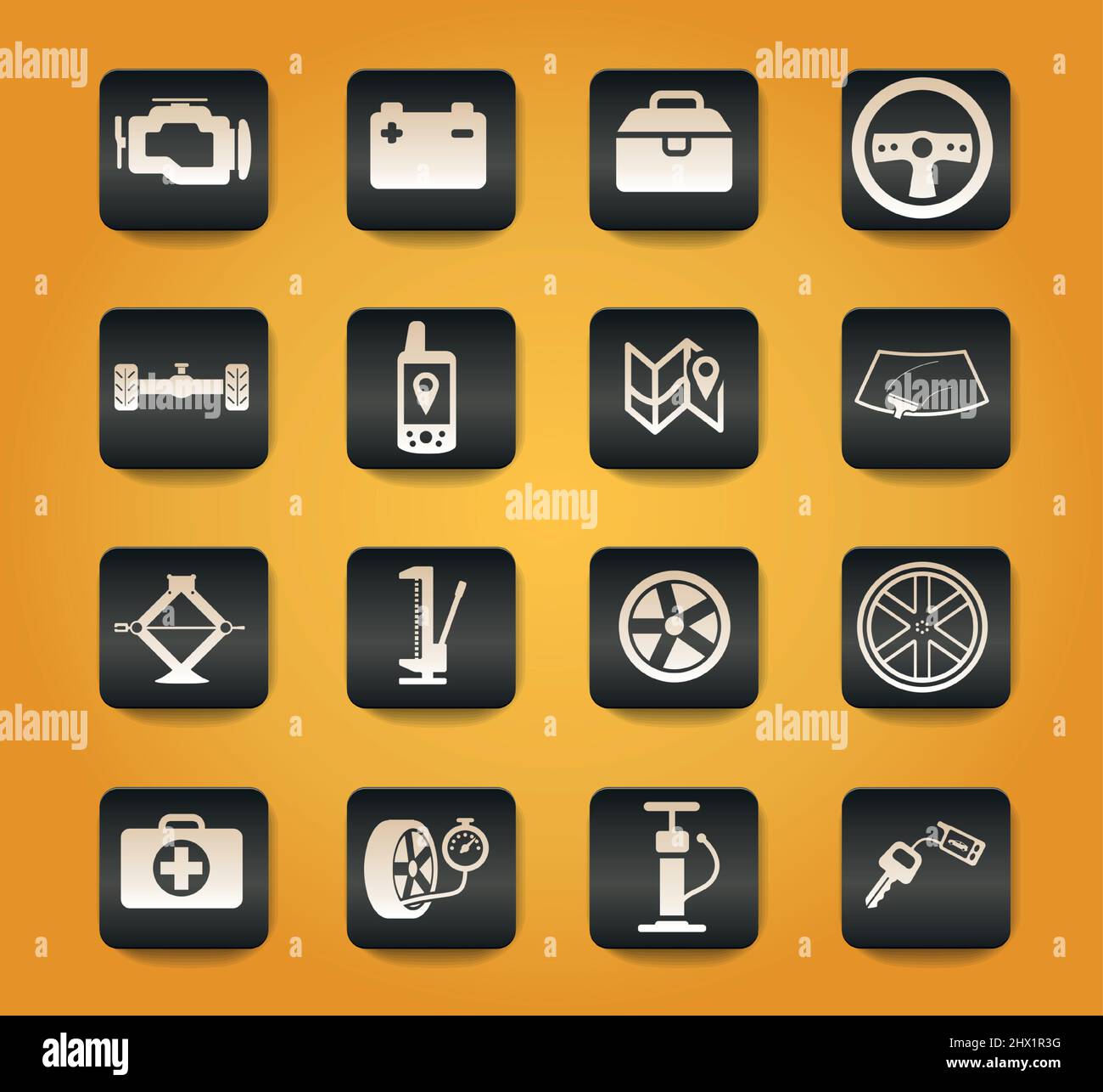Map key symbols hi-res stock photography and images - Alamy