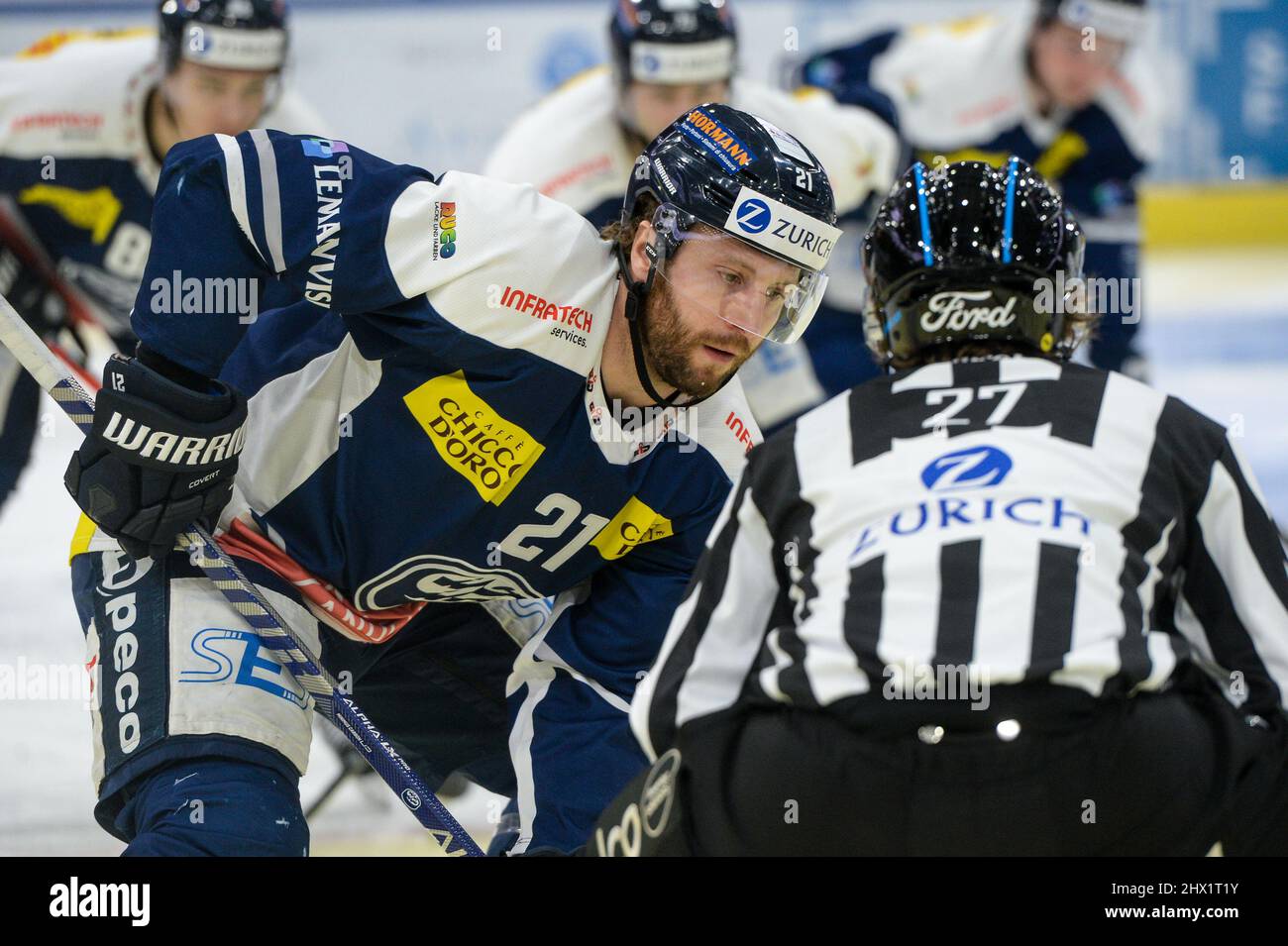 08.03.2022, Quinto, Stadio Multifunzionale, NL: HC Ambri-Piotta ...