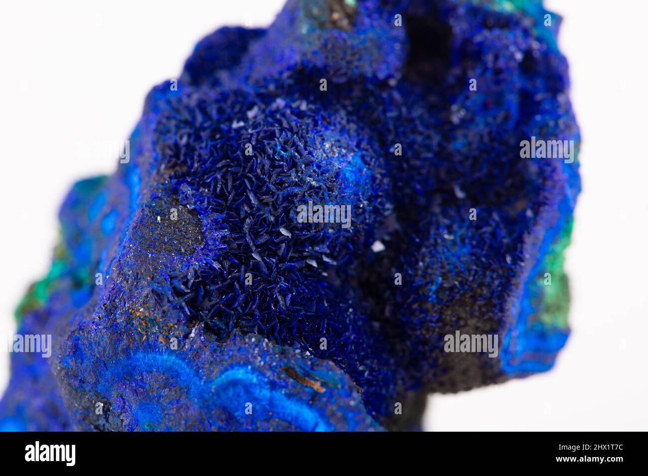 azurite mineral specimen stone rock geology gem crystal Stock Photo - Alamy